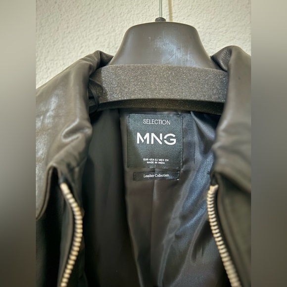 Mango | Jackets & Coats | Nwt Mango 0 Leather Bomber Jacket | Poshmark